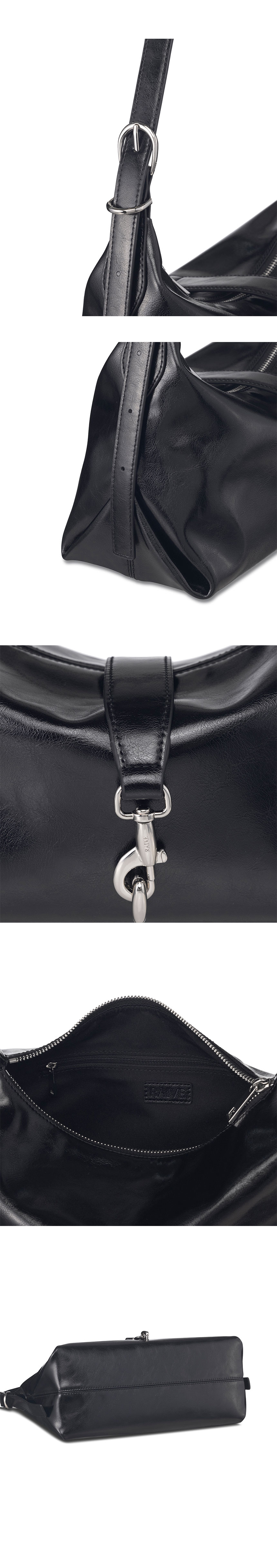 Hailey Small Shoulder in Black UA5SB075-10 - 감도 깊은 취향 셀렉트샵 29CM